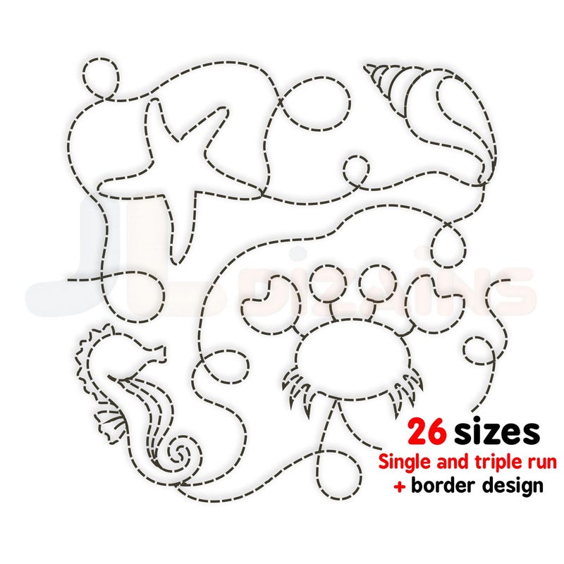 Oceans Edge Quilt Pattern - Etsy