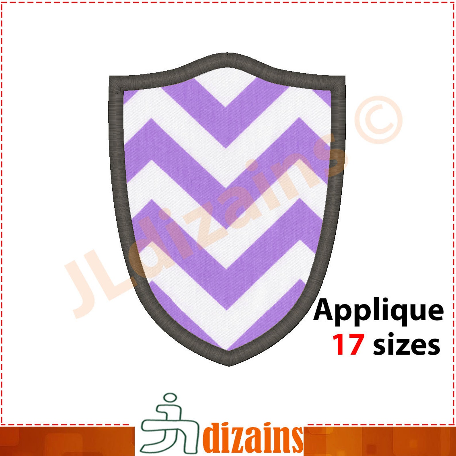 Shield Embroidery Design. Shield Applique Design. Embroidery | Etsy