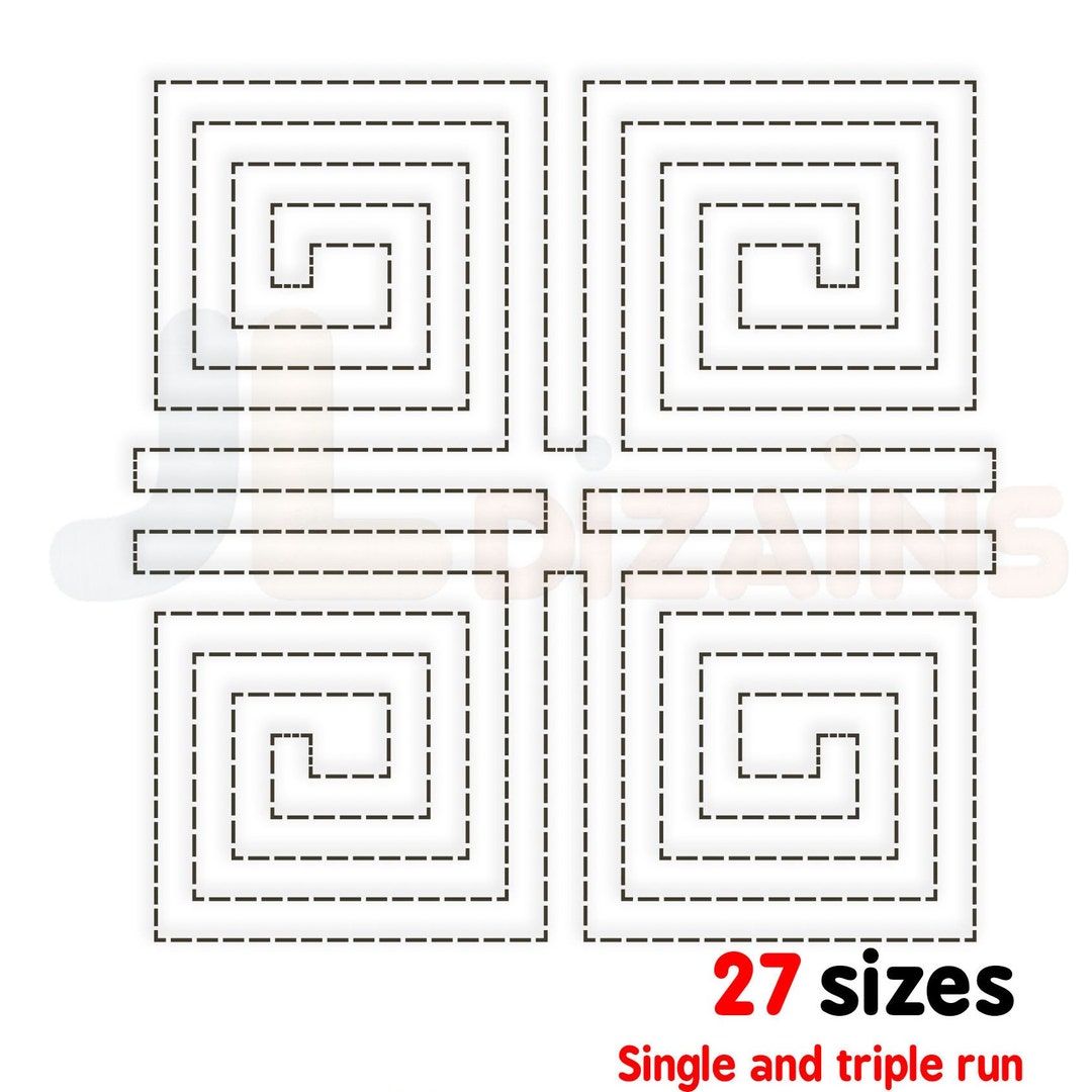 Quilting Block Embroidery Design. Quilting Background Embroidery ...