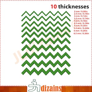 Satin Stitch Lines Embroidery. Simple Line Embroidery, Wavy Line ...