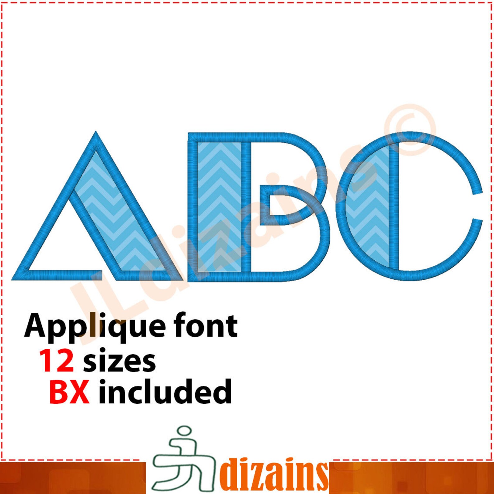 Applique Font Embroidery. Font Embroidery. Embroidery Font. - Etsy