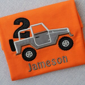 Offroad Car Applique Design. Offroad Embroidery Design. off Road Car ...