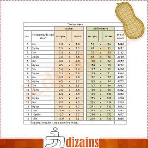 Peanut Applique Design. Peanut Embroidery Design. Nut Applique Design ...