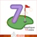 Golf Number Embroidery Applique Design Set. Golf Numbers - Etsy