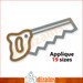 Saw Applique Design. Saw Embroidery Design. Handsaw Embroidery. Handsaw ...