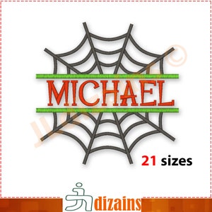Split Spider Web Embroidery Design. Spider Web Embroidery Designs ...
