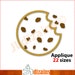 Cookie Applique Embroidery Design. Cookie Embroidery Design. Cookie ...