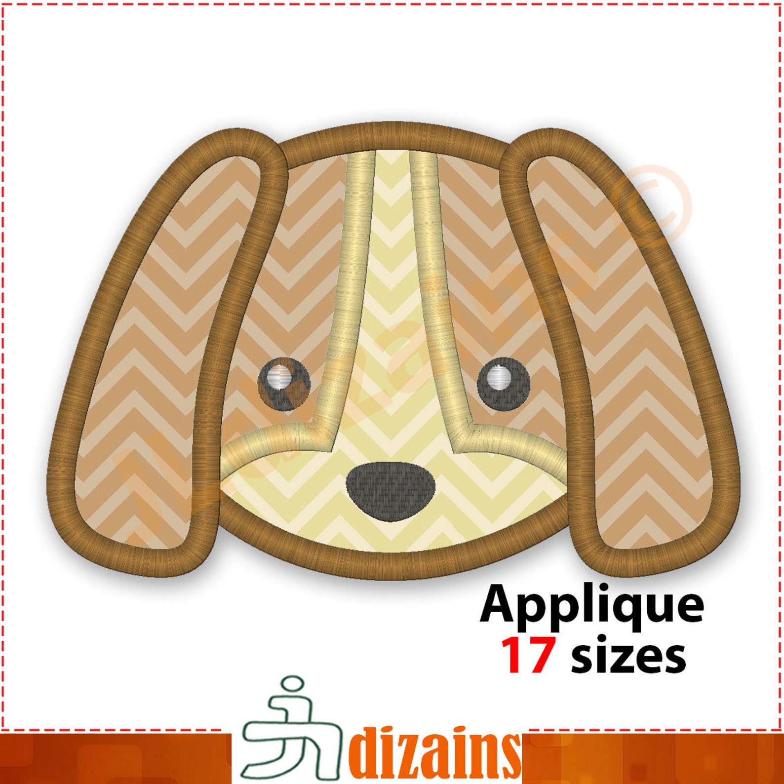 Puppy Embroidery Design. Puppy Applique Design. Embroidery - Etsy