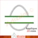 Split Egg Applique Design. Easter Egg Embroidery. Split Egg Embroidery ...