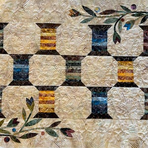 Sewing Quilting Embroidery Design. Sewing Quilt Block Embroidery Design ...