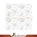 Seashells Quilting Embroidery Design. Edge to Edge Sea Shell Machine ...