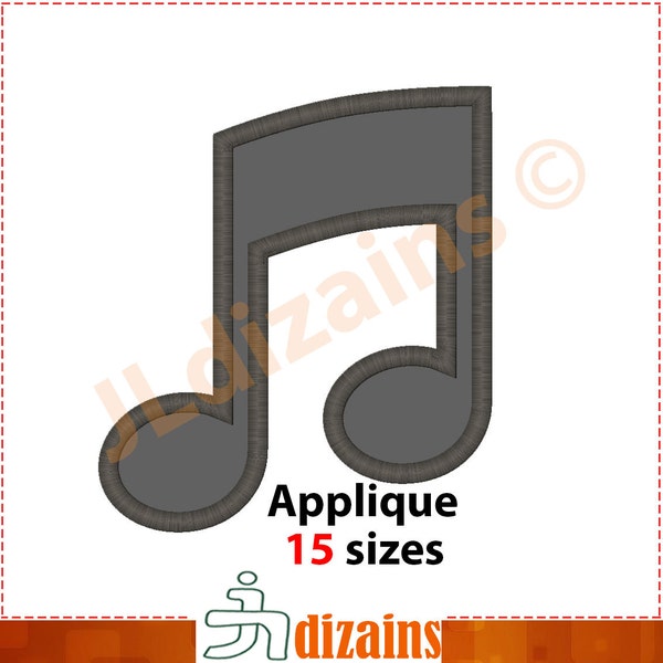 Music Applique - Etsy