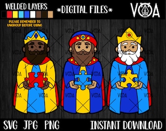 Tres Reyes Magos three Wise Men Hand Carved - Etsy