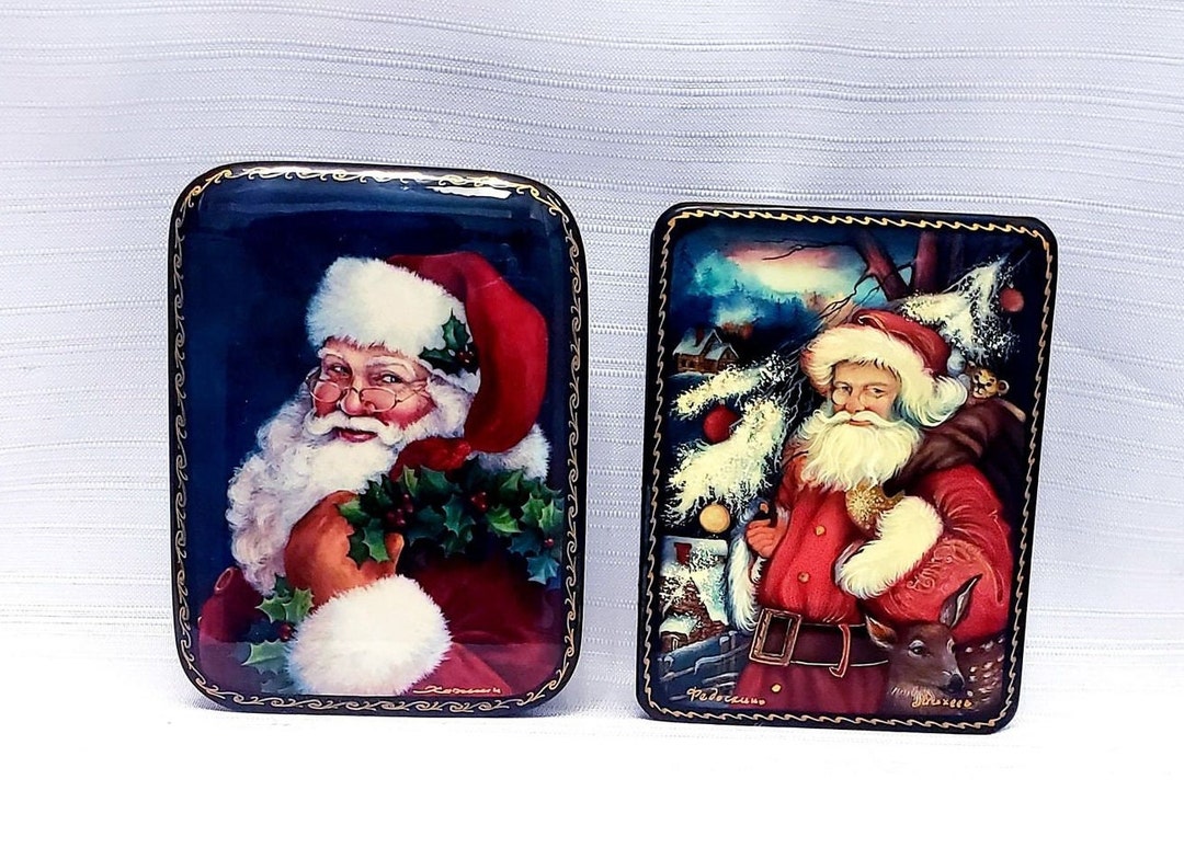 Russian Laquer Boxes - Etsy