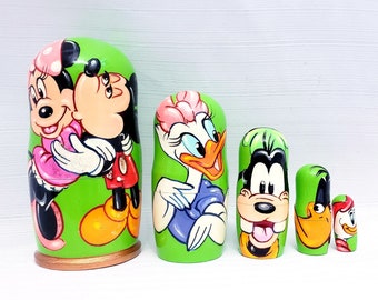 Nesting Mickey Mouse - Etsy