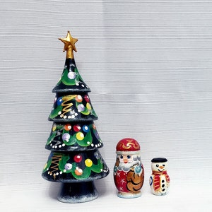 Nesting Christmas Tree 3 Pcs 6 Inches Tall - Etsy