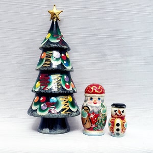 Nesting Christmas Tree 3 Pcs 6 Inches Tall - Etsy