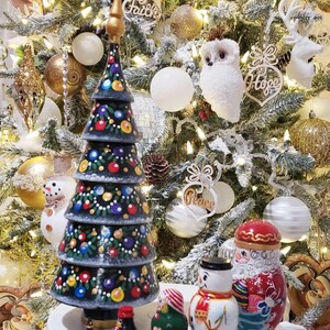 Unique Wooden Nesting Christmas Trees 15-16 Inches Tall - Etsy