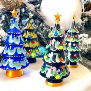 Nesting Christmas Tree 3 Pcs 6 Inches Tall - Etsy
