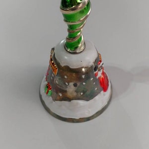 Silver Plated Santa Claus Bell Holiday Collection by Godinger Christmas ...