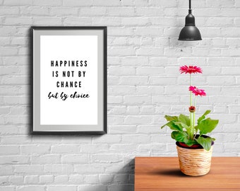 Motivational Success Quote Printable Framed Wall Art | Digital Download ...