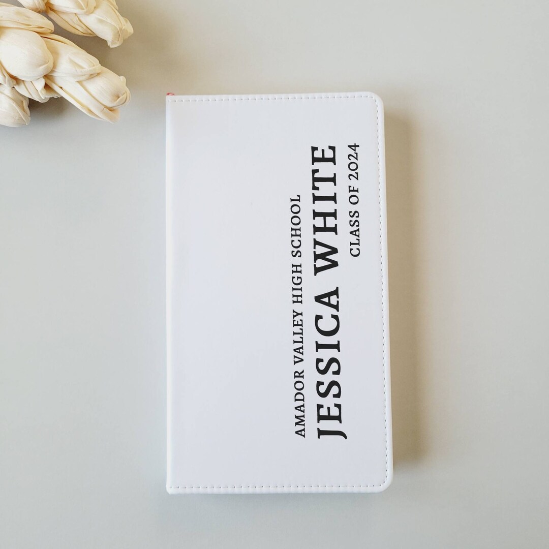 Personalized Graduation Journal - 6 Color Options - Graduation Gift ...