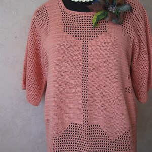 Handmade. Tunic Crochet. Cotton. Women's Tunic - Etsy