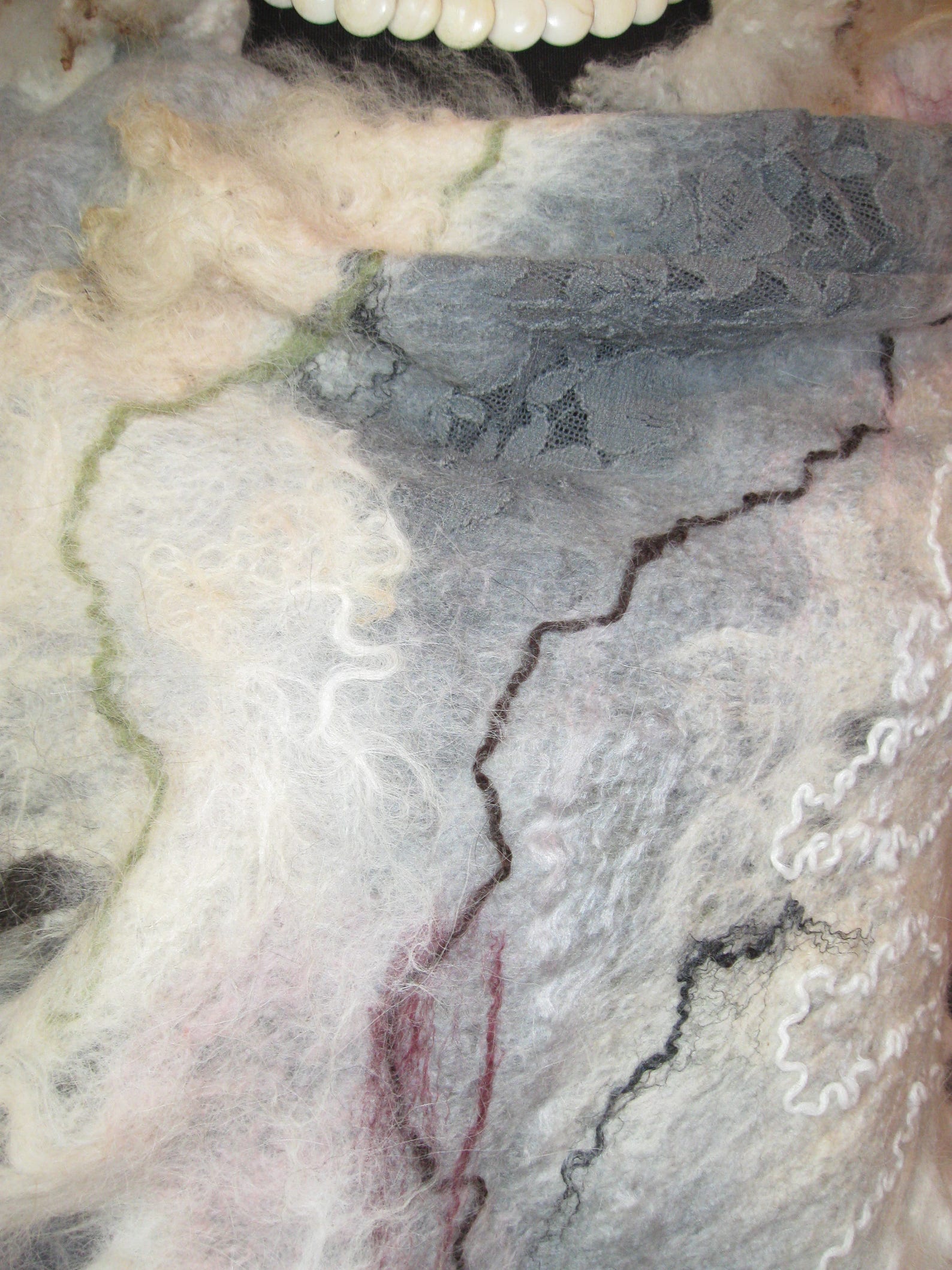 Handmade Felted Scarf Felted Scarf Felted Stole Handmade Scarf - Etsy