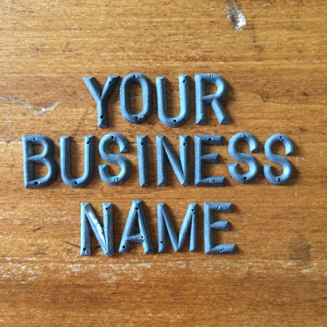 Vintage Metal Letters and Numbers, Metal Letters, Vintage Letter ...