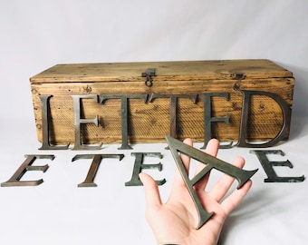 Vintage Wall Letters | Etsy