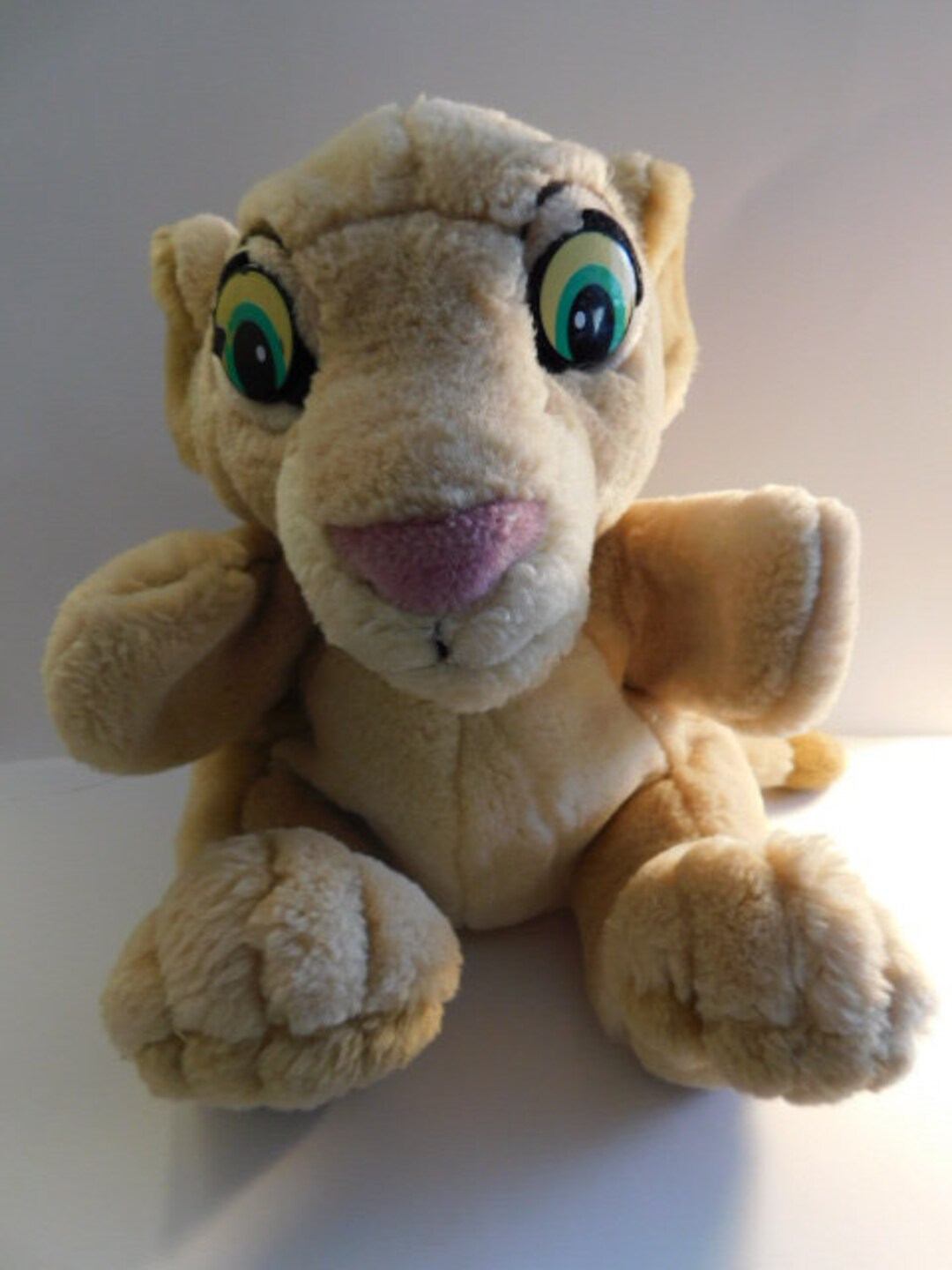Wonderful lion King Plush Nala Cub Hand Puppet by APPLAUSE 1994 Super ...