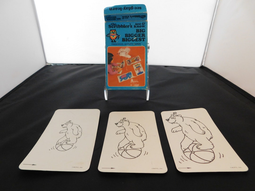 The Scribbler's See & Know Big, Bigger, Biggest Preschool Activity ...