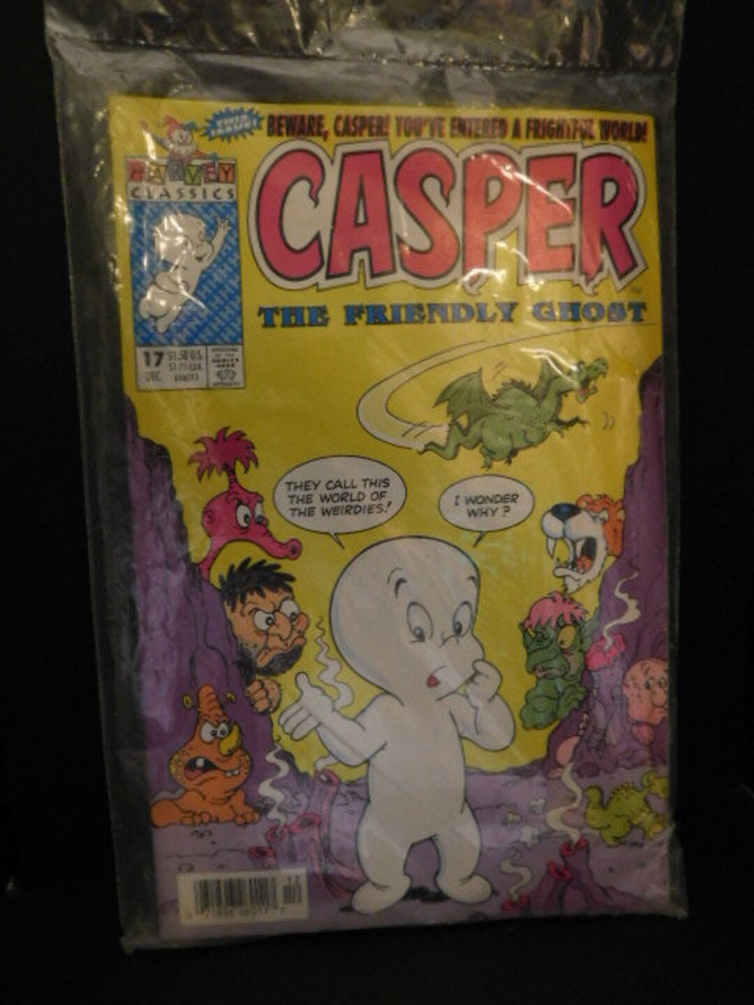 Harvey Classics "casper the Friendly Ghost" Comic Book December 17 ...