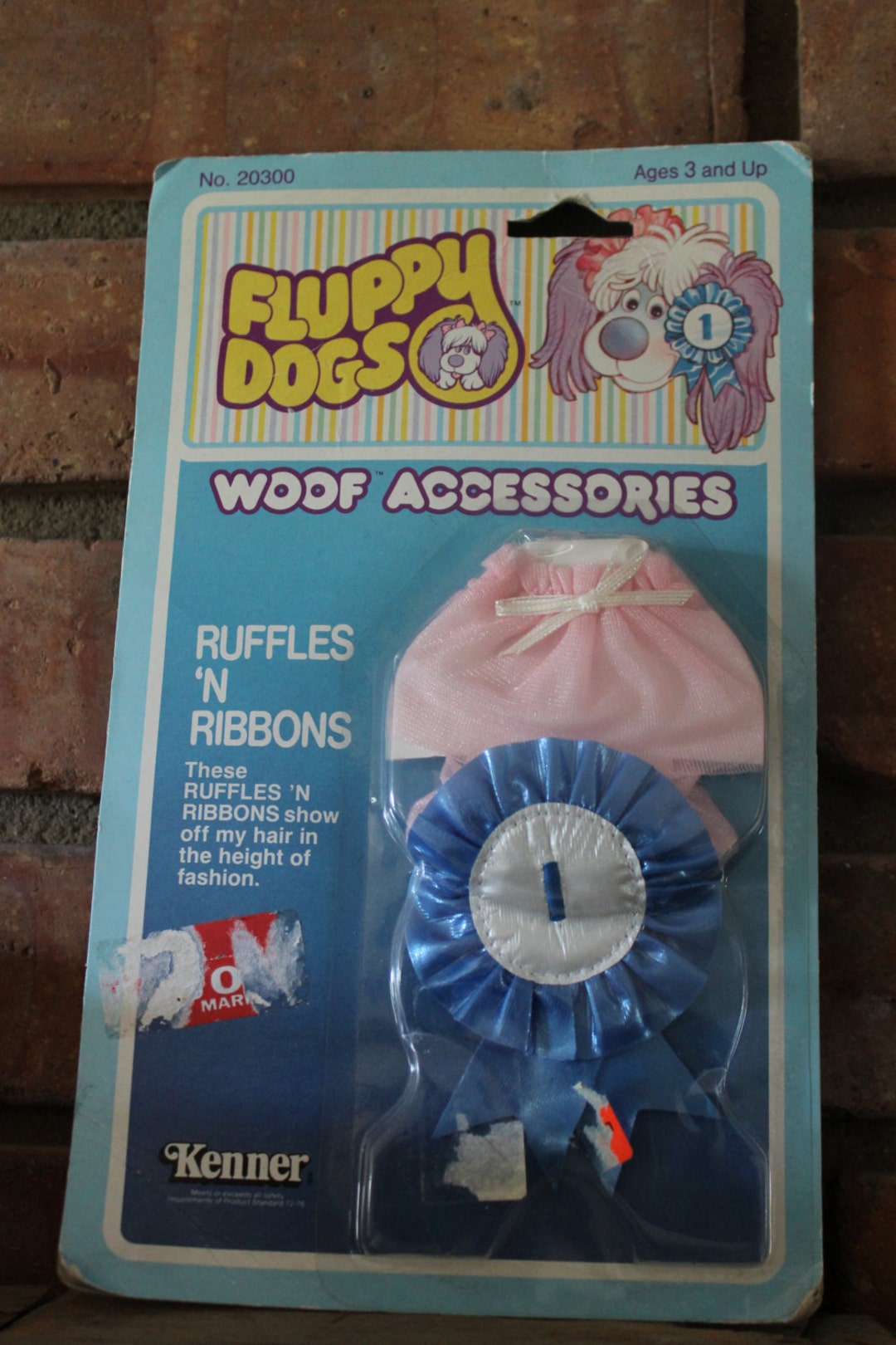 Ultra Rare Vintage 1985 Kenner Fluppy Dogs Woof Accessories - Ruffles ...