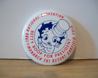 Betty Boop Button - Etsy