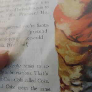 Santa Coca-cola Christmas Ad From 1942 - "that Extra Something!" Back ...
