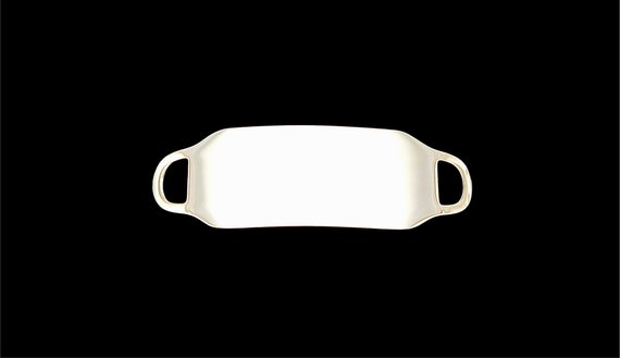 Personalized Engraved Medium Rectangle Stainless Steel ID Tags - Etsy