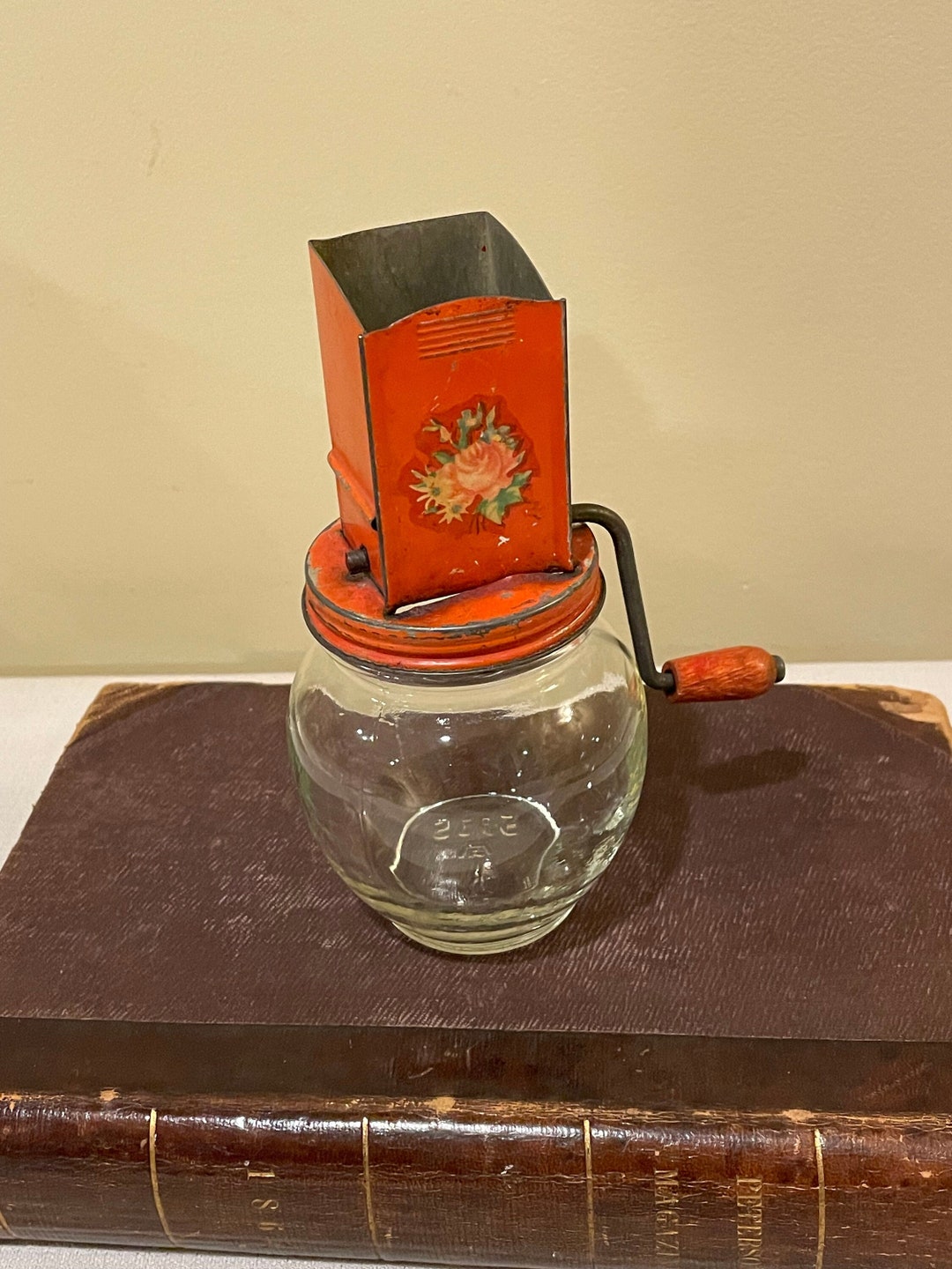 Vintage Hazel Atlas Crank Nut Grinder - Etsy