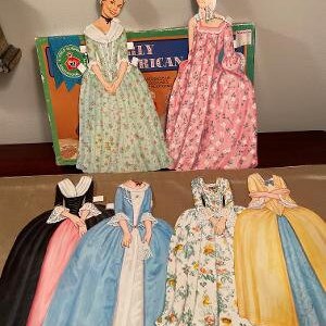 Paper Dolls in Early American Dress Styles - Etsy