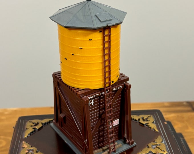 Vintage HO Scale Water Storage Tower, Assembled From a Kit - Etsy