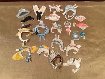 Paper Dolls in Early American Dress Styles - Etsy