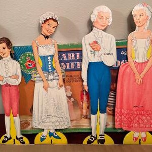 Paper Dolls in Early American Dress Styles - Etsy