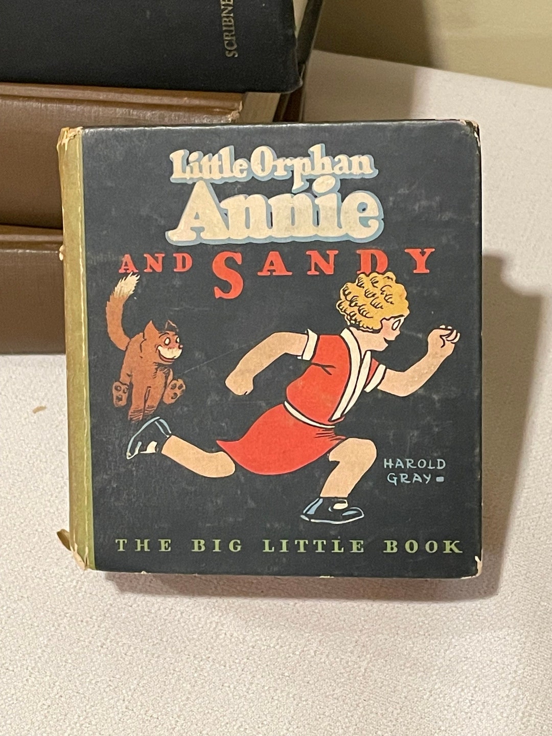 Little Orphan Annie and Sandy by Harold Gray © 1933 Whitman Publishing ...