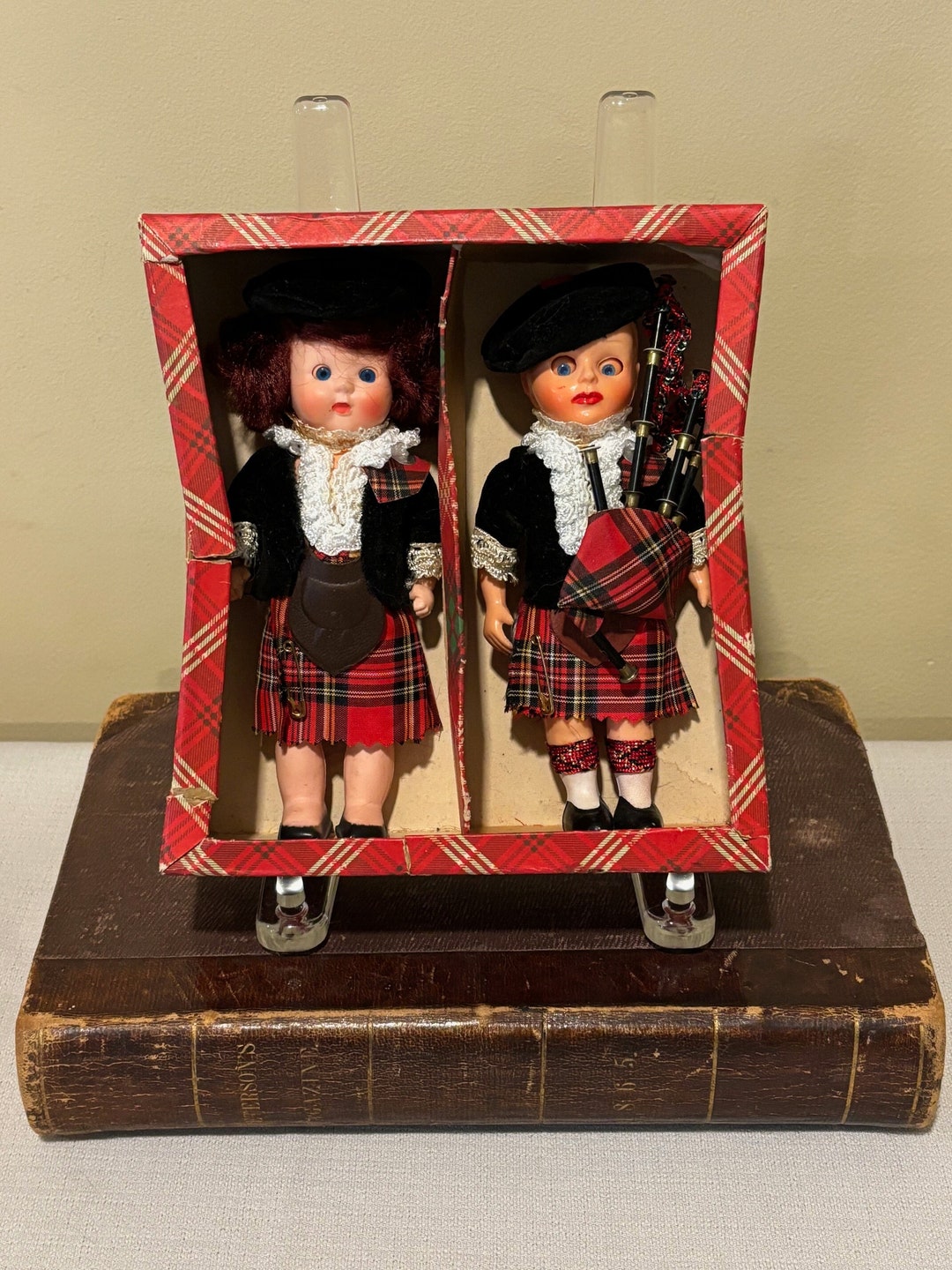 Hector Russell for Highland Industries Boxed Boy and Girl Doll in ...