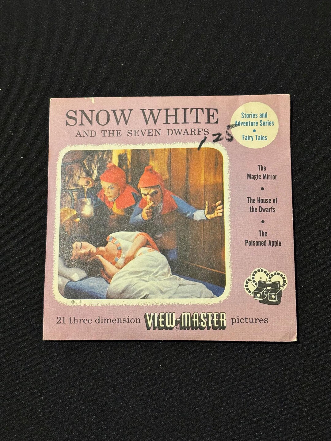 Snow White and the Seven Dwarfs View-master 3 Dimensional Pictures With ...