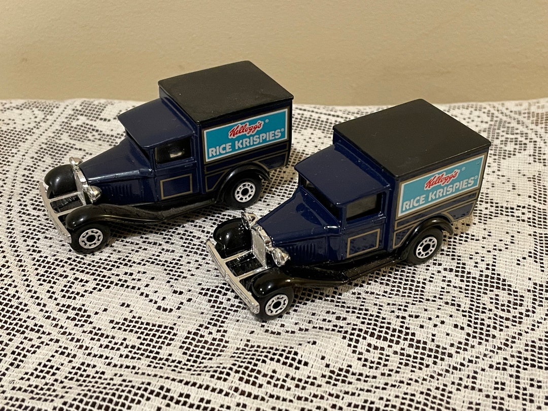 Vintage Matchbox Model A Ford Rice Krispies Delivery Truck - Set of 2 ...