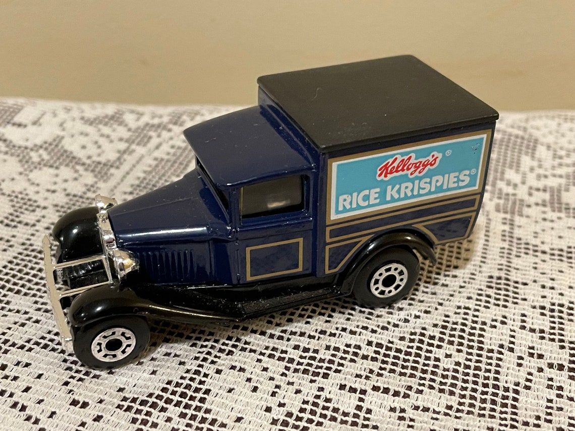Vintage Matchbox Model A Ford Rice Krispies Delivery Truck - Set of 2 ...