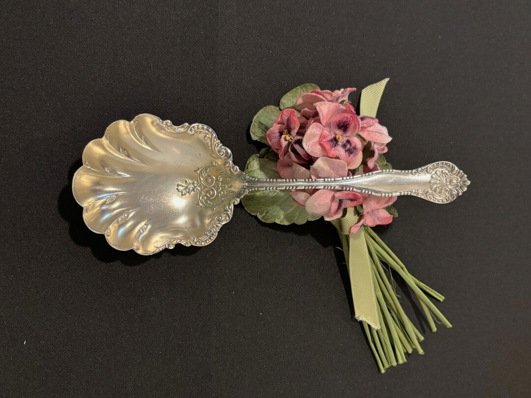 Antique Silverplate Wm Rogers Berry Spoon in the Pattern York - Etsy