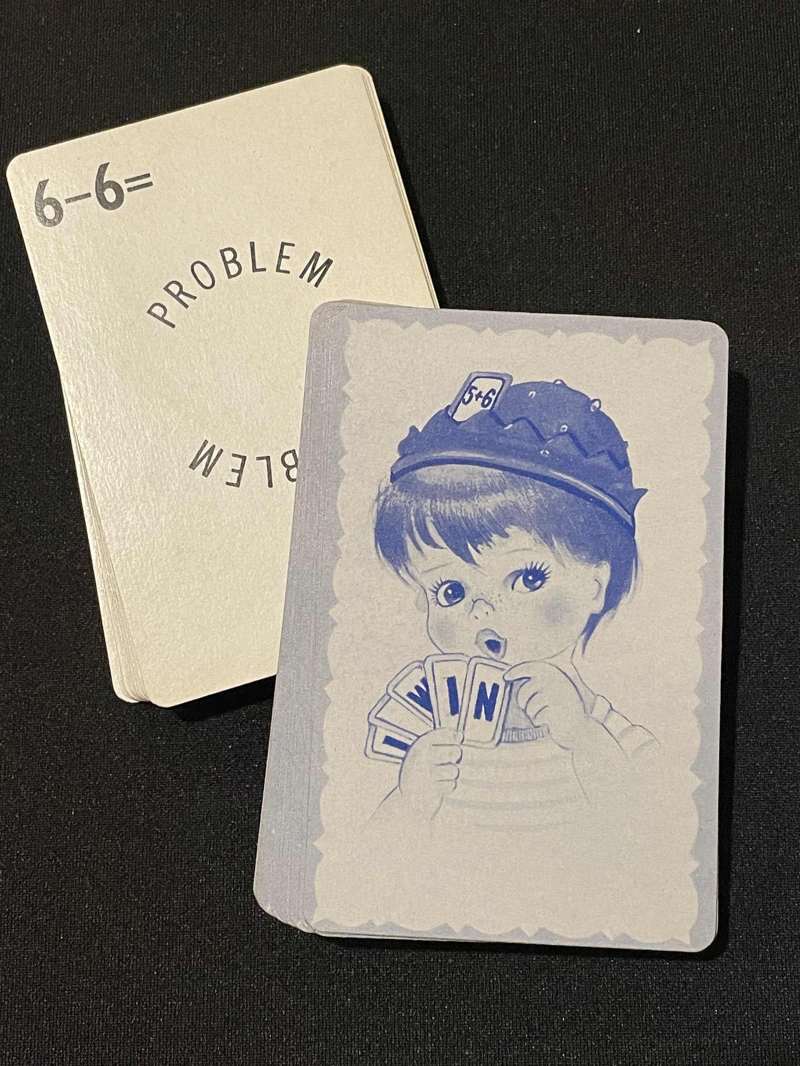 1951 Fun With Numbers Math Playing Card Game - Etsy