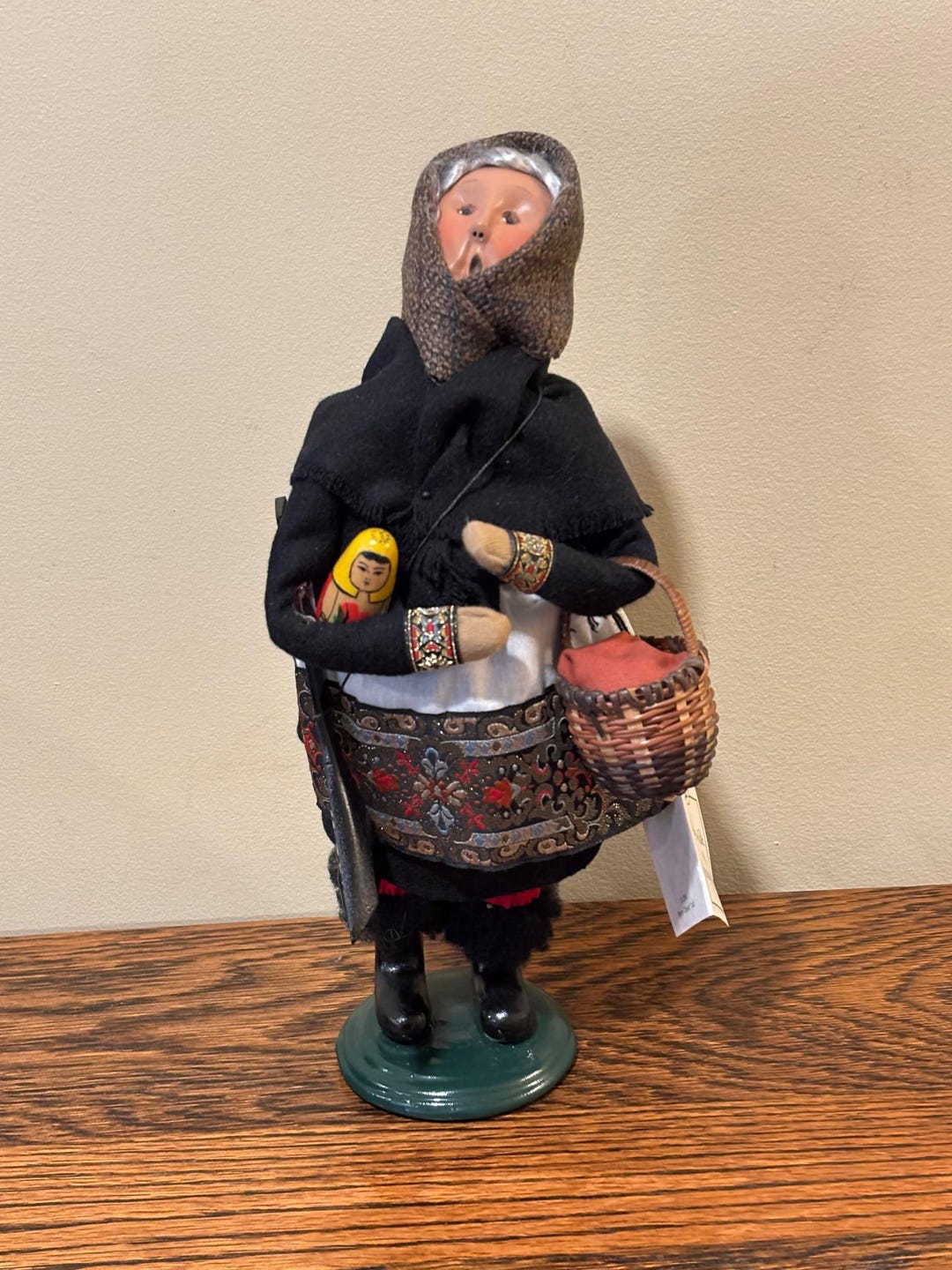 Byers' Choice Baboushka, Russian Christmas Legend Figure With Balalai ...